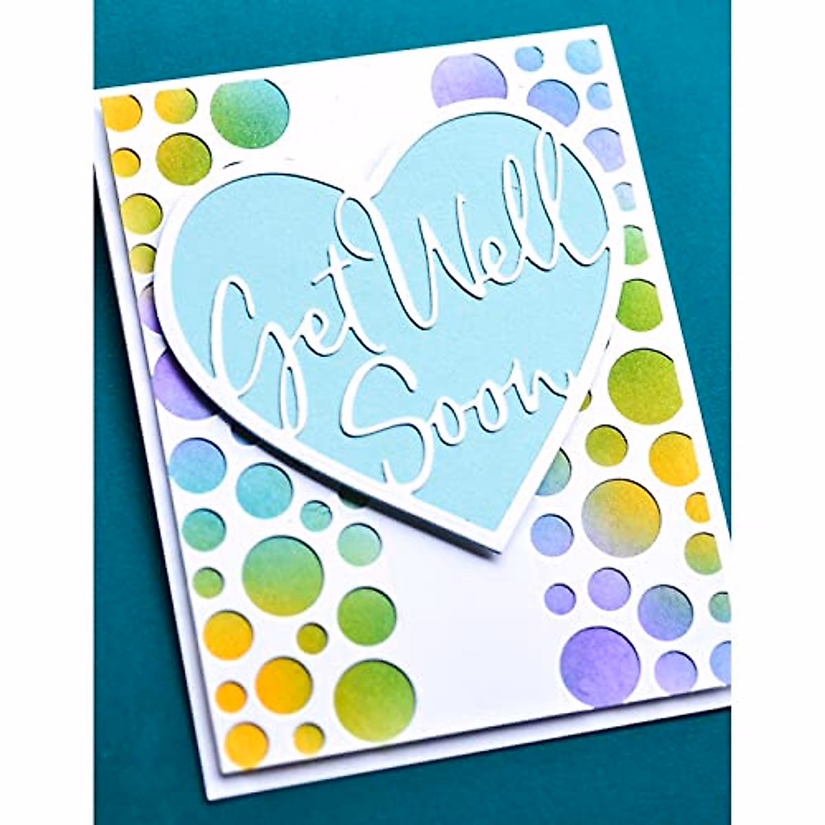 Trdxxx Rectangle Frame Cutting Dies,Dots Background Die Cuts Embossing Stencils Template Mould for DIY Scrapbooking Album Decorative Paper Dies Card Making