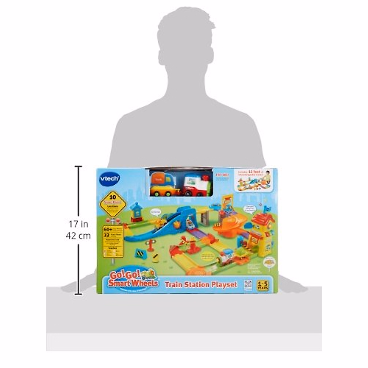 VTech Go! Go! Smart Wheels Train Station Playset