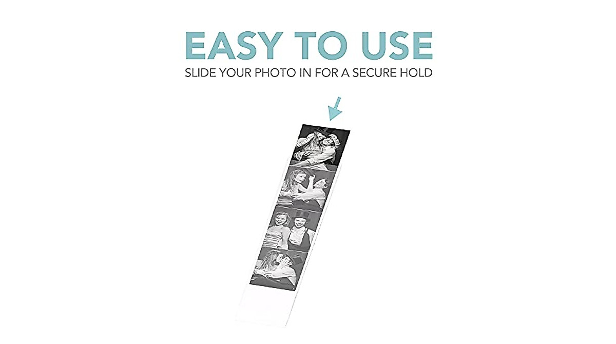 Photo Booth Frames - 50 Clear Vinyl Sleeves for 2x6 Photos