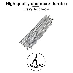 Votenli S9408A (8-Pack) 23 1/8" 16GA Stainless Steel Heat Plate Replacement for Viking VGBQ 30 in T Series, VGBQ 41 in T Series, VGBQ 53 in T Series, VGBQ30, VGBQ41, VGBQ53