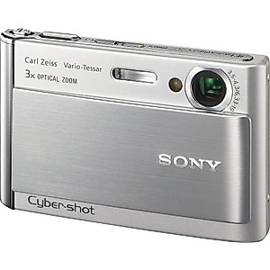 Sony Cybershot DSC-T70 8.1MP Digital Camera with 3x Optical Zoom with Super Steady Shot Image Stabilization (Silver)