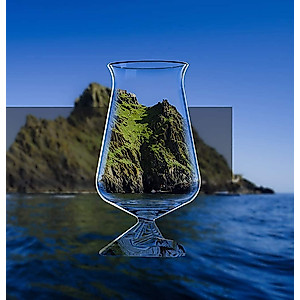 Official Tuath Whiskey Glass Set of 4 – Irish Tuath Glasses – Celtic Whiskey Glasses - Glass Set for Whiskey Tasting