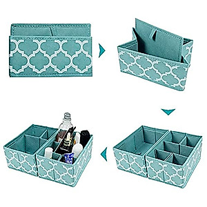 Foldable Cube Storage Bins 11x11 inches Set of 6 Drawer and Organizer Bins