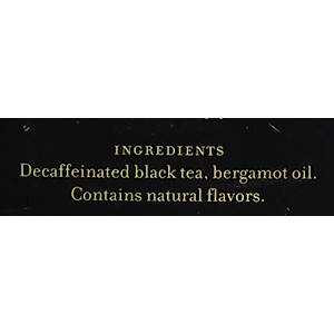 Decaffeinated Earl Grey, Loose tea in 4 Ounce tin