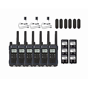 Motorola Talkabout T460 Two-Way Radios/Walkie Talkies 6-Pack