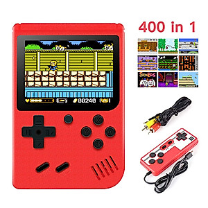 JINGDU Handheld Game Console,Mini Game Console with 400 Classic Handheld Games
