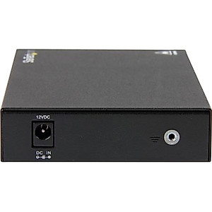 StarTech.com Singlemode (SM) LC Fiber Media Converter for 1Gbe Network - 10km - Gigabit Ethernet - 1310nm - with SFP Transceiver , TAA (ET91000SM10)