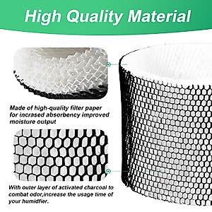 getalong HWF75 Humidifier Filter D Compatible for Holmes HM3500,HM3501,HM3600,HM3608,HM3640,HM3641,HM3650, HM3655,HM3655BF,HM3656 Replace HWF75 HWF75CS HWF75PDQ-U - Filter D