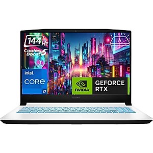 MSI Sword 15 Gaming Laptop, 15.6" FHD 144Hz Display, Intel Core i7-12650H, NVIDIA GeForce RTX 4050, 16GB DDR5 RAM, 1TB SSD, Webcam, Backlit KB, HDMI, RJ-45, Wi-Fi 6, Windows 11 Home, White