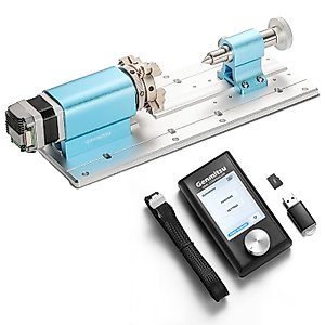 Genmitsu 4th Axis Rotary Module Kit and Offline Control Module for 4040-PRO CNC Router Machine