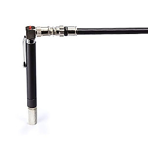 Coaxial (Coax) Pocket Continuity Tester (Tracer) with Voltage Toner (Sound) and Barrel Connector Bundle, for Testing, Labeling, and Identifying coaxial Lines - Long - Pocket Toner