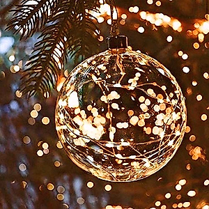 Moon Strike 72ft 200 LED Solar String Lights Outdoor Waterproof, Upgraded Outdoor Solar Garden Lights with 8 Modes , Solar Fairy Lights for Garden, Christmas (Warm White)