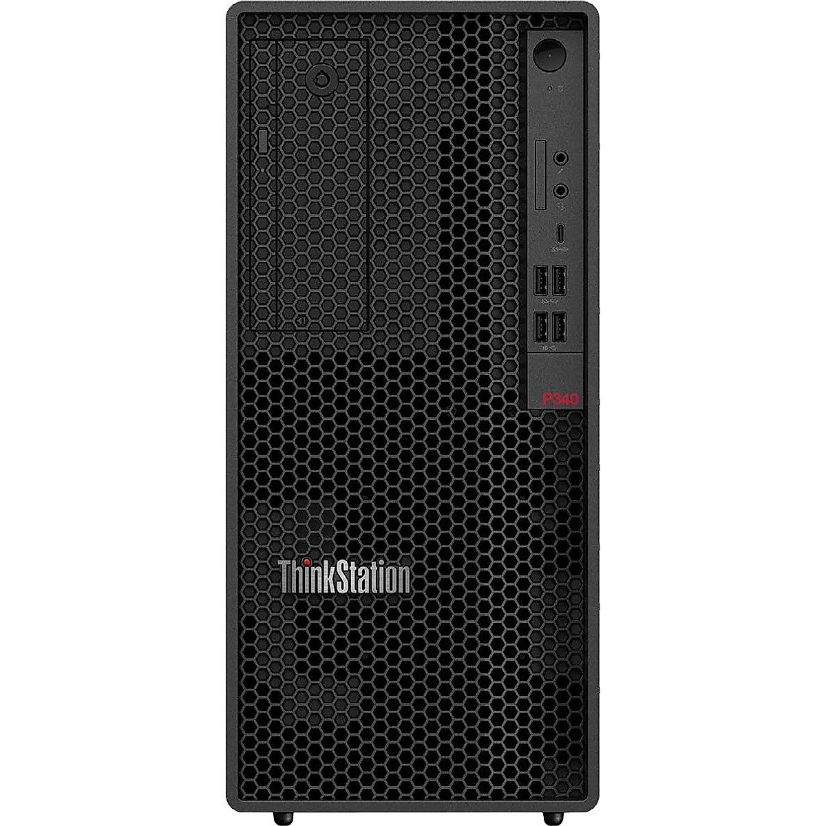 Lenovo ThinkStation P340 30DH000NUS Workstation - 1 i5-10500 - 16 GB RAM - 512 GB SSD - Tower - Raven Black - Windows 10 Pro 64-bit - DVD-Writer - English (US) Keyboard - Ethernet