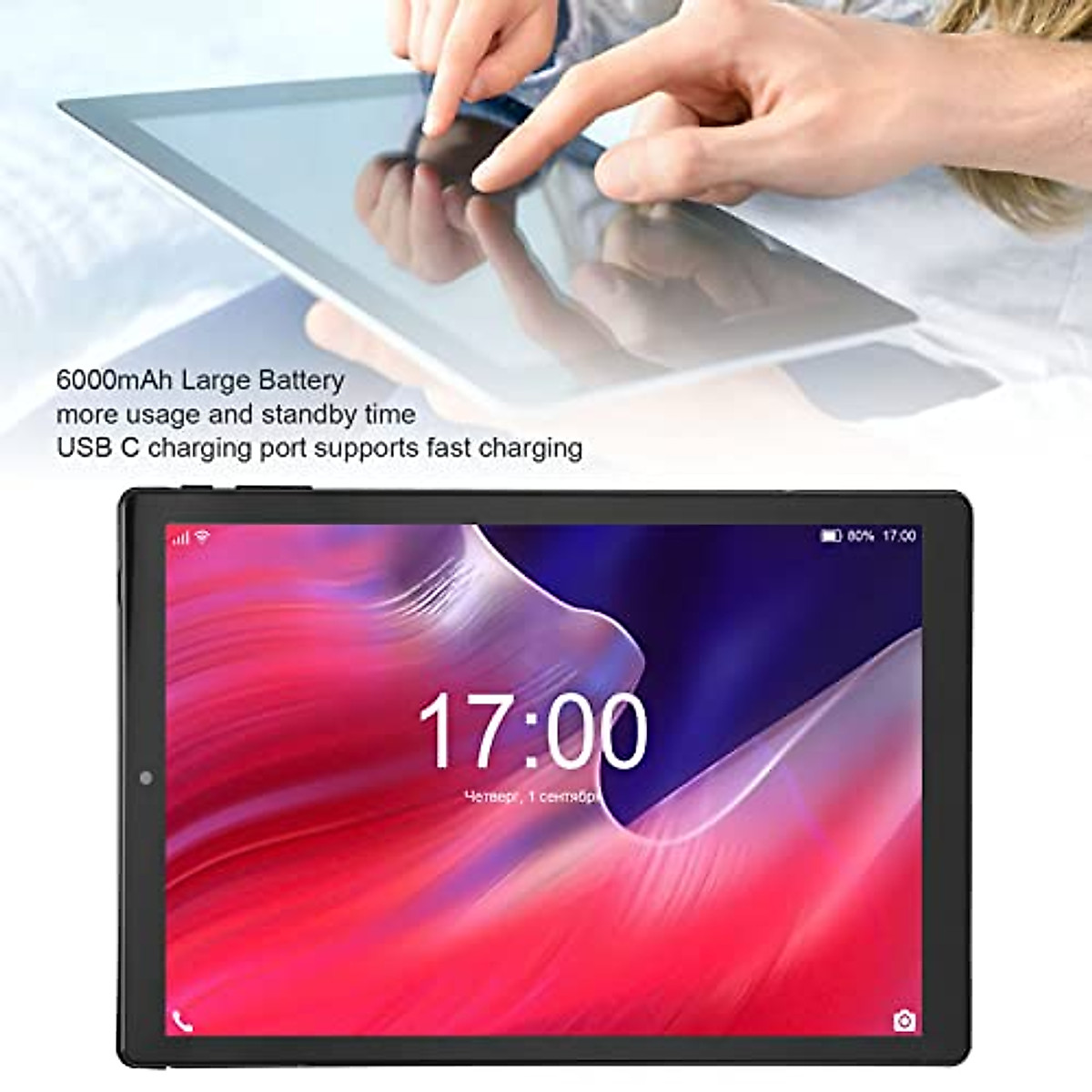 GOWENIC 10 Inch Tablets for Android 11, MT6592 Octa Core Processor, 3GB RAM 64GB ROM, Dual SIM 3G Call Tablet with 13MP Dual Camera, IPS HD Large Screen, Fast Charging