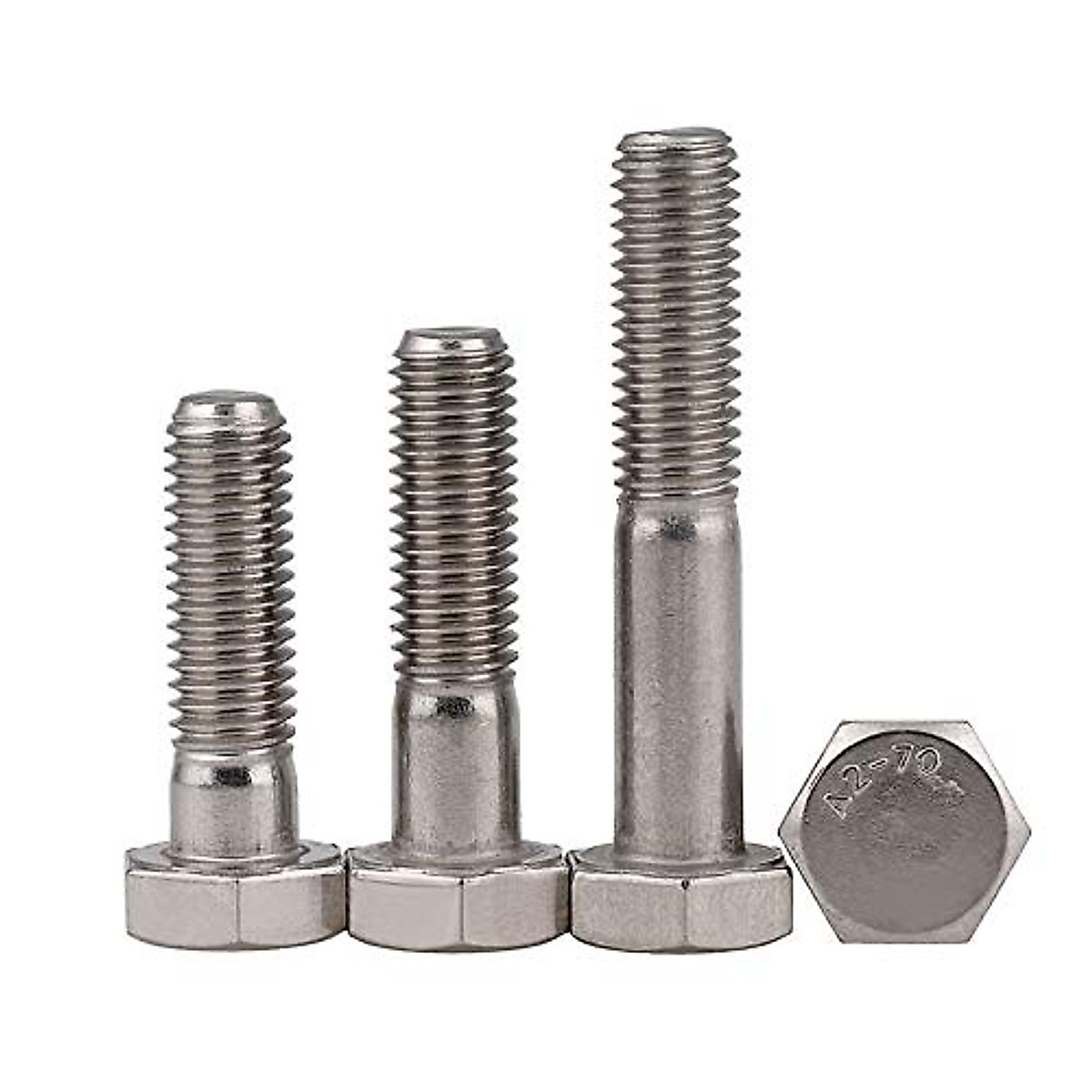 Ochoos GB5782/DIN931 Stainless Steel 304 Half Tooth hex Screw/hex Half Tooth Bolt M8 M10 - (Dimensions: M10X90)