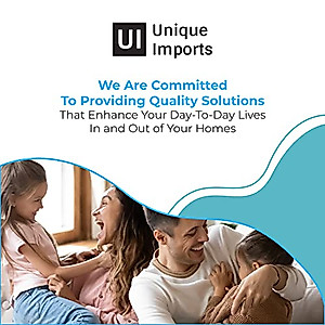 Unique Imports Professional Large 23-Inch Stainless Steel Brazilian Barbeque Style BBQ Skewers (Set of 12, 1 Inch Wide Skewers)