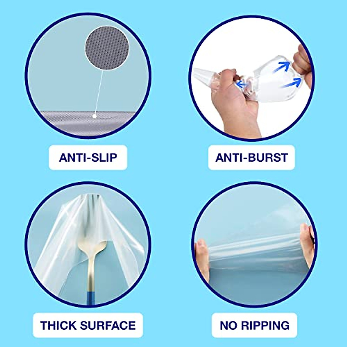 119 Pieces Disposable Piping Bags and Tips Set 12 Inches - 100 Anti Burst Pastry Bags with 8 Nozzle Tips, 3 Bag Ties and 3 Cake Scrapers, icing piping kit, for Frosting and Cookie decorating & more