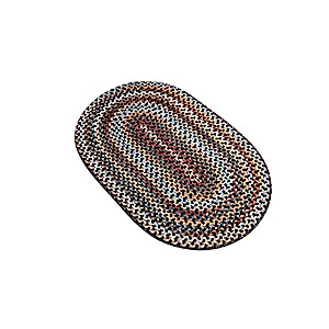 RRI Home Decor Ashley Area Rug, 3x5, Black Rock