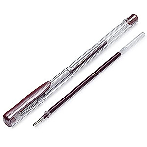 OfficeGoods Gel Pen Refills - 24 Individual Colors - Fits Most Gel Pens - Fast Drying Ink - Perfect for Artists, Adult & Kids Coloring Books, Mandalas, Nature - 2 Pack - Earth Tones