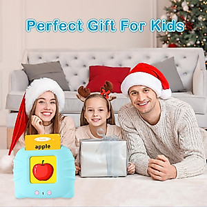 Talking Flash Cards for Toddler 1 2 3 4 Year Old Gifts, Learning Toys for Toddlers 2-4 Years, Sensory Toys for Kids with Autism, Speech Therapy Toys, Montessori Toys, 224 Sight Words Flash Cards