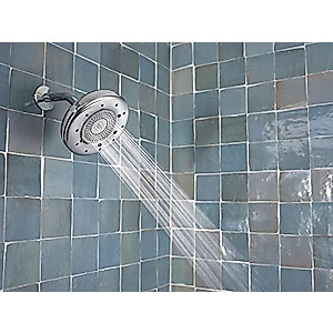 Moen N400R0CH Quattro Rainshower Showerhead with Four Unique Shower Experiences, Chrome