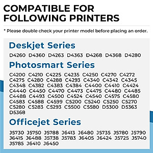 Penguin 74XL 75XL Remanufactured Printer Ink Cartridge Replacement for HP 74 XL 75 XL Used for Deskjet D4260 D4360 Officejet J5730 J6415 Photosmart C4200 C4225 C4342 D5368 (1 Black,1 Color) Combo Pack
