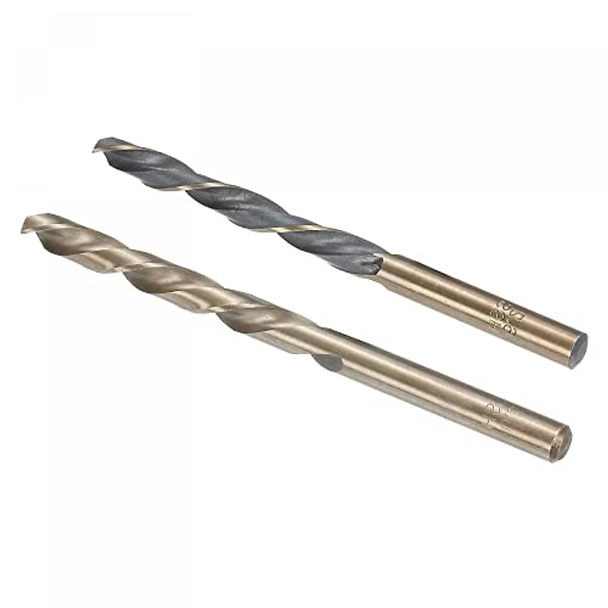 uxcell 6.2mm 6.3mm Drilling Dia Twist Drill Bits, High Speed Steel Cobalt Straight Shank Metric Twist Drill Bit 3pcs