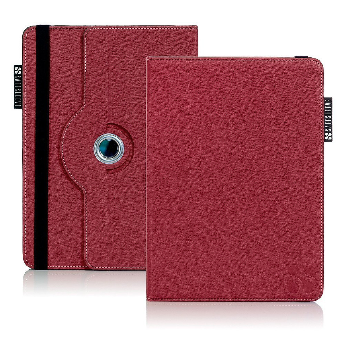 SafeSleeve EMF Protection Anti Radiation iPad Case: Universal Tablet Case for for 9"-10" Tablet Computers Including iPad, iPad Air, iPad Pro 9.7 Galaxy Tab 9.7, Nexus 10, Nook HD+ (Red)