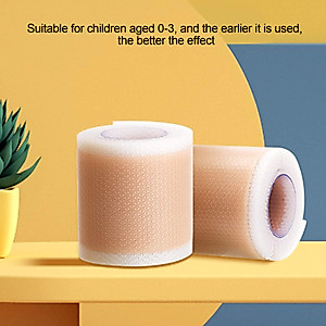 ZJchao Ear Corrector, 4 X 50cm Silicone Newborn Baby Ear Aesthetic Correctors Kids Infant Protruding Ear Patch Stickers Infant Protruding Ear Patch Stickers for Babies with Protruding Ears