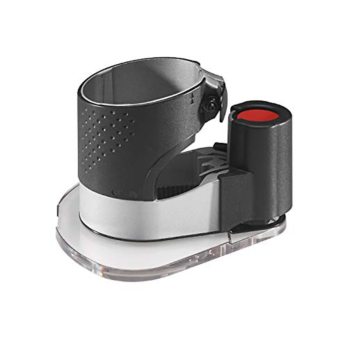 BOSCH PR004 Offset Base With Roller Guide for the BOSCH Colt PR20EVSK & PR20EVSNK Palm Routers, Black / Gray