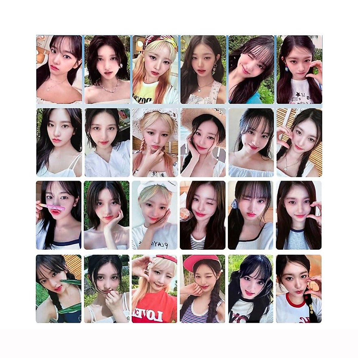 Kpop IVE Photocard Albums A DREAMY DAY Lomo Card Yujin Gaeul Rei LIZ Wonyoung Postcard Fans Collection Card h675 (GAEUL)