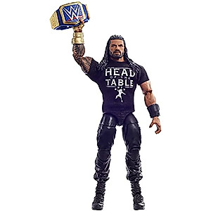 WWE Roman Reigns Elite Collection Series 88 Action Figure 6 in Posable Collectible Gift Fans Ages 8 Years Old and Up​