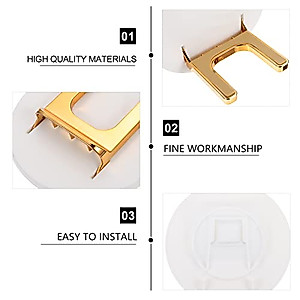 Cabilock Wall Mount Clothes Rack Hairdryer Holder Hair Dryer Holder, Hair Dryer Holder Hair Rack Hair Dryer Rack Wall Mounted Self- Hair Dryer Wall Holder Folding Bracket