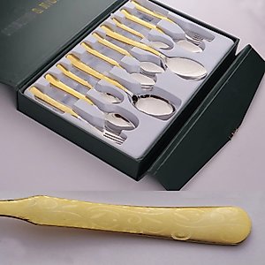 BSL Gold Plated Cutlery Set
