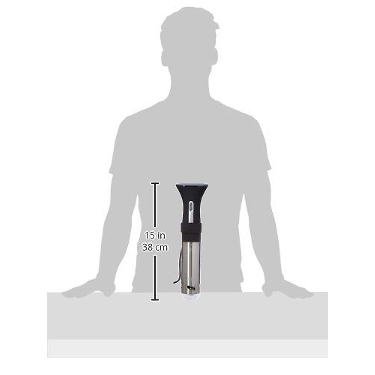 MegaChef Immersion Circulation Precision Sous-Vide Cooker With Digital Touchscreen Display