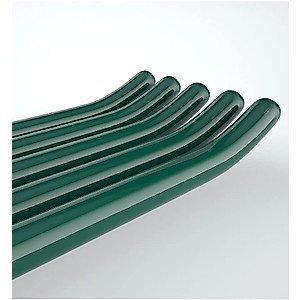 Goose Shaped Non-Slip Trouser Rack 13.8 * 4.3 inch (10 Pieces) Hanger, Thickened Stainless Steel Z-Shaped Hanger Suitable for Scarves/Ties/Accessories/Pants (Green)