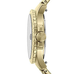 Fossil Women's FB-01 Quartz Stainless Steel Three-Hand Watch, Color: Gold (Model: ES4746)