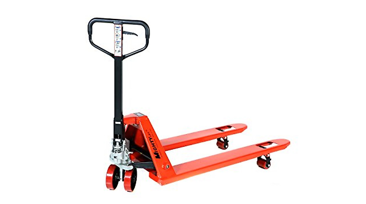 Mighty Lift ML55C Heavy Duty Pallet Jack - 5500 lb Capacity