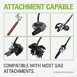 Greenworks PRO 16-Inch 80V Cordless String Trimmer (Attachment Capable), Battery Not Included GST80320