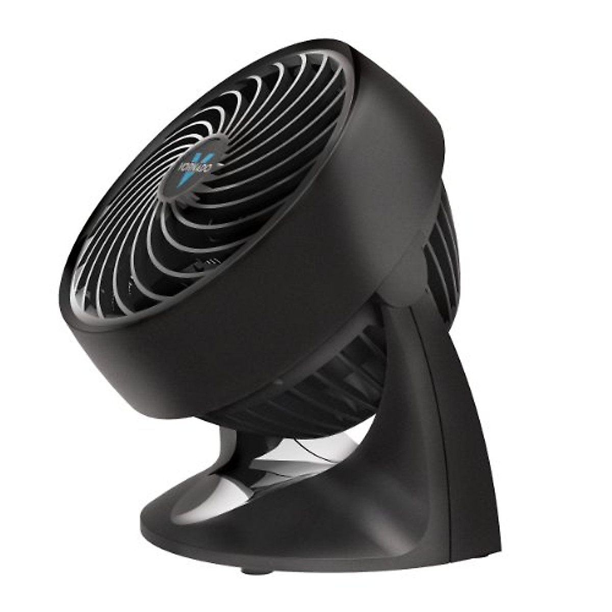 Vornado 7803 Large Pedestal Whole Room Air Circulator Fan with Adjustable Height, 3 Speed Settings, Removable Grill for Cleaning, Black & 133 Compact Air Circulator Fan