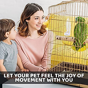 40 Pcs Cuddle Bone Cuttlefish Bone 3.0" to 3.5" Cuttlebone for Birds with 1 Parakeet Cuttlebone Holder Bird Cage Food Clip, Parakeet Toys Chew Toy for Birds Parrots Cockatiels Budgie Snails Reptiles