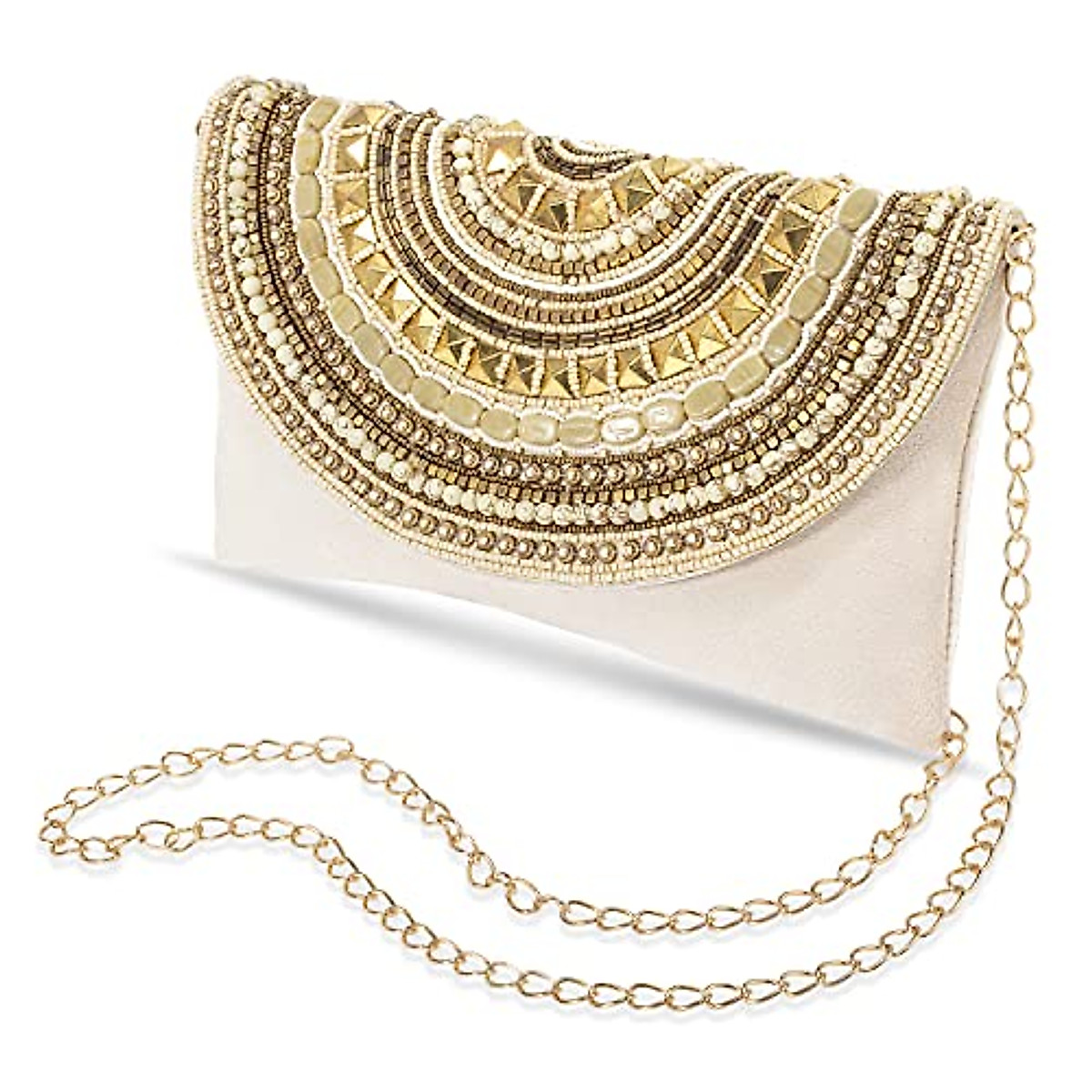 Aheli Indian Clutch Purses Women Wedding Handmade Evening Handbags Party Bridal Clutch