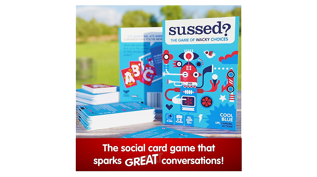 SUSSED Wacky Choices Game - Fun for All Ages