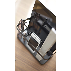 Yamazaki Home Tower Tablet Remote Control Rack, Black