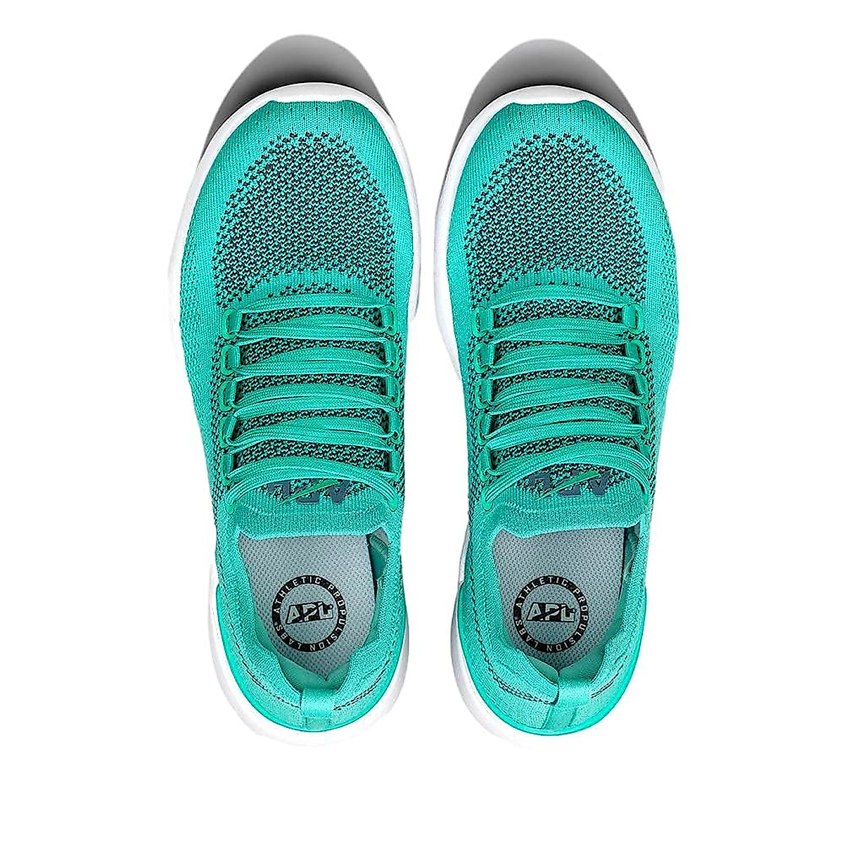 APL: Athletic Propulsion Labs Women's Techloom Breeze Sneaker, Green/Midnight Jungle/White, 6