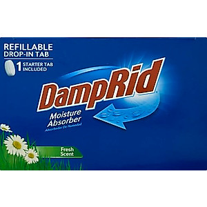 DampRid Fresh Scent Drop-In Tab Moisture Absorber Starter Kit