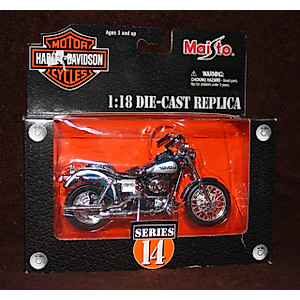 Harley-Davidson Motorcycle 2002 FXDL Dyna Low Rider 1:18 Series 14
