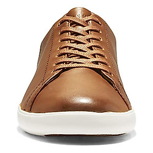 Cole Haan mens Grand Crosscourt Ii Sneaker, Tan Leather Burnsh, 10.5 US