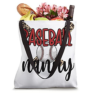Baseball Nanny Grandma Baseball Player Nanny Tote Bag