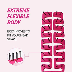 F3 Systems Folding Hair Brush with Mirror, Travel Folding Brush, Compact for Storage, Hair Brush Detangling Comb for Adult and Kids, Portable & Pocket Brush with Mirror, Healthy Shine, Wet & Dry Hair